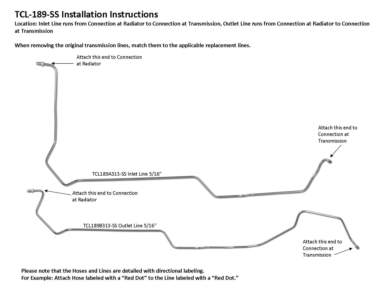 TCL-189-SS Installation Instructions – LinesToGo