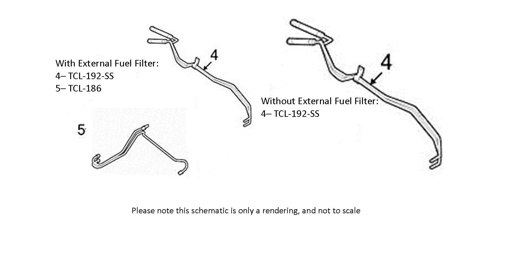 2008 Ford F-250 Super Duty 6.4L Diesel Transmission Cooler Lines ...