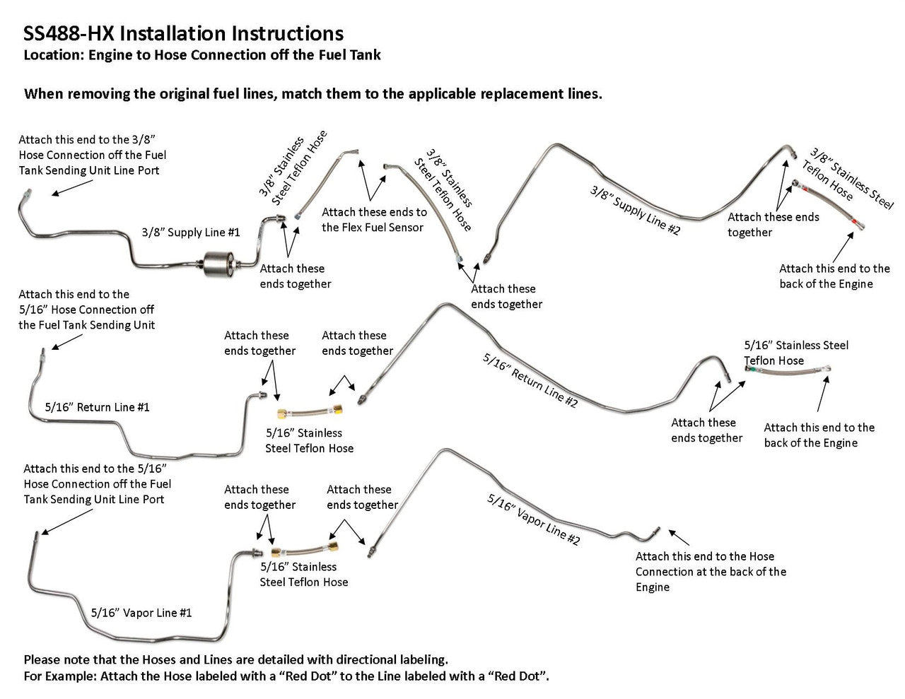 2002 Chevy Silverado C/K1500 5.3L Flex Fuel Lines | Silverado C/K1500 ...