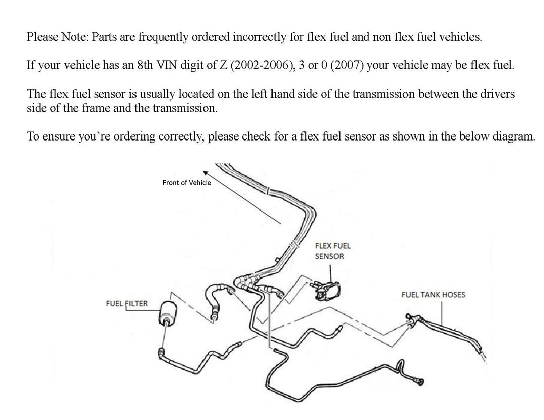 2003 Chevy Tahoe 5.3L Fuel Lines | 2003 Tahoe Feed Lines - LinesToGo